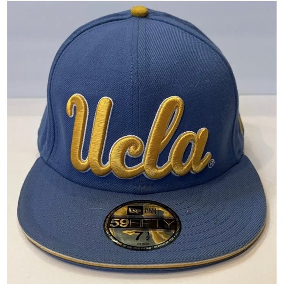 New Era | Accessories | Ucla New Era 59fifty Fitted Blue Hat Size 7 2 | Poshmark